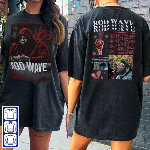 Shirts | Rod Wave T 2 Sided Shirt Rod Wave 2 Sided Shirt | Poshmark